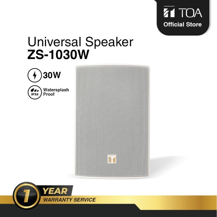 Jual TOA ZS-1030B/W Universal Speaker 30 W | Shopee Indonesia