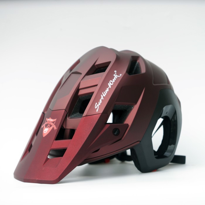 Jual Helm Sepeda Mtb Dropframe Enduro Downhill Trabas Cross Country Bmx ...