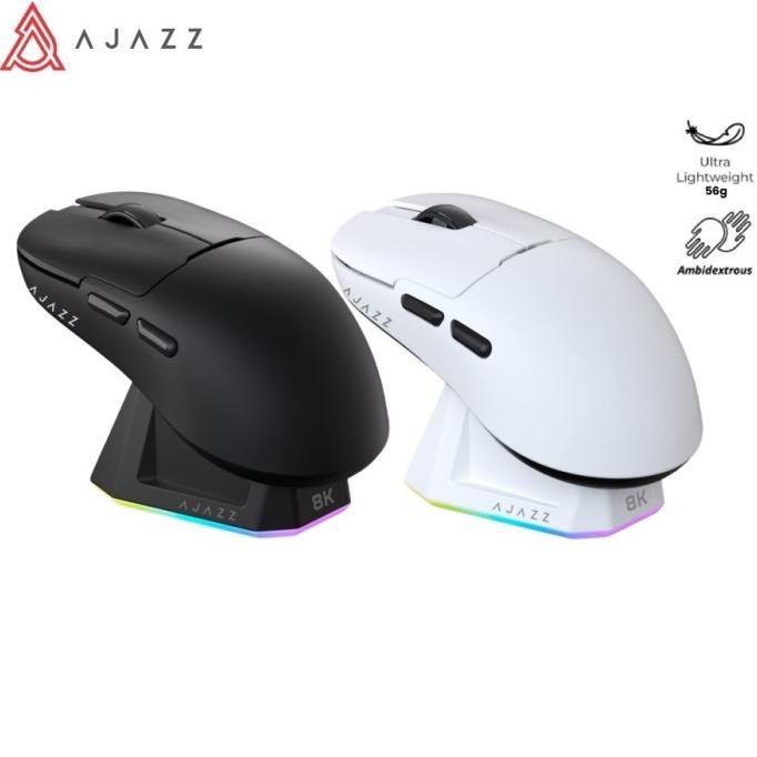 Jual Ajazz AJ159P Wireless Gaming Mouse With Dock | Shopee Indonesia