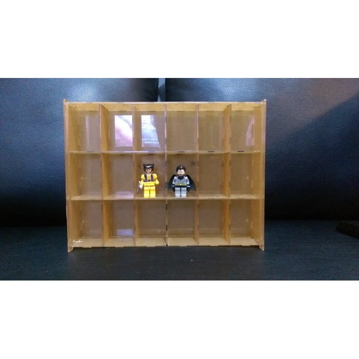 Jual Acrylic Display Case Rak Akrilik Minifig Rak Mini Figure Lego ...