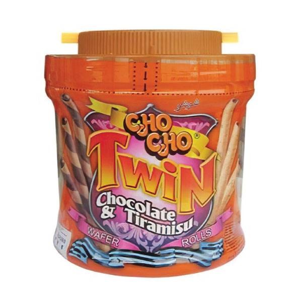 Jual CHO CHO WAFER STICK TWIN CHOCO TIRAMISU TOP 500 GR | Shopee Indonesia