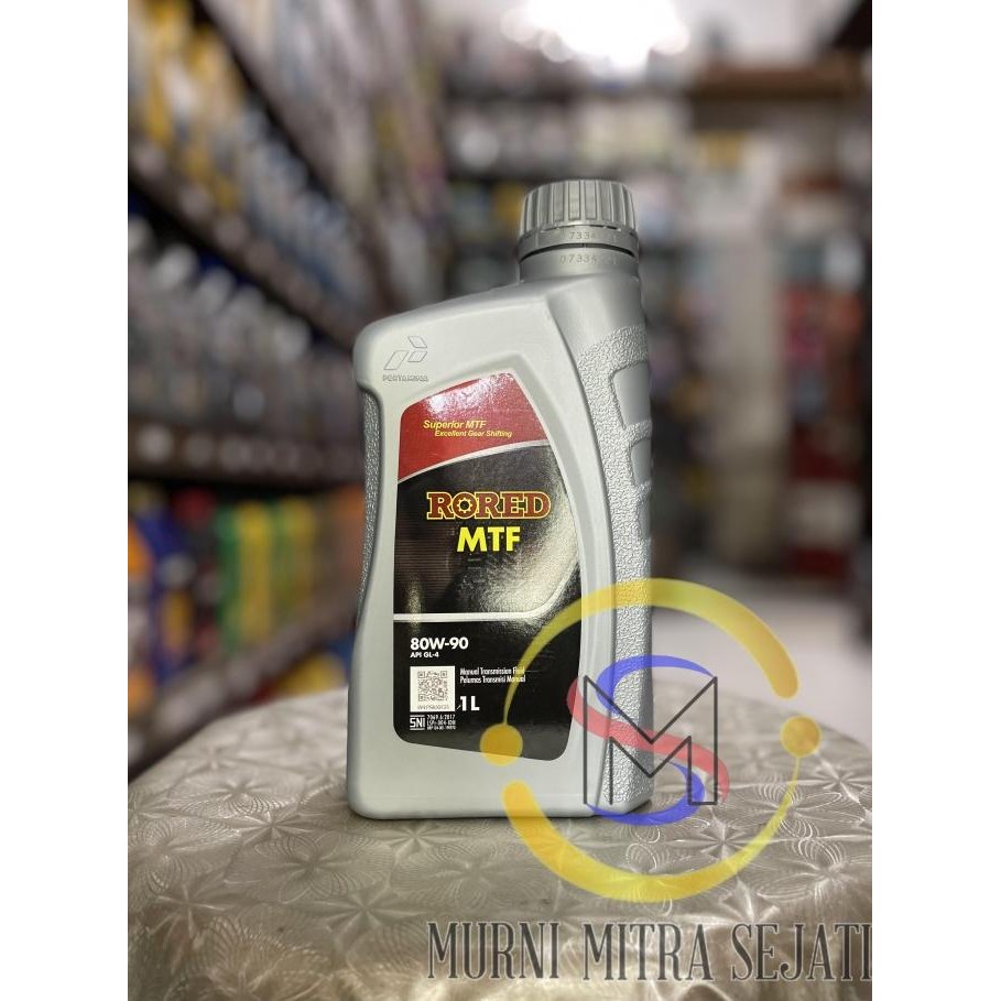 Jual Pertamina Rored MTF SAE 80W-90 GL-4 Oli Gear Transmisi Manual 1 L ...