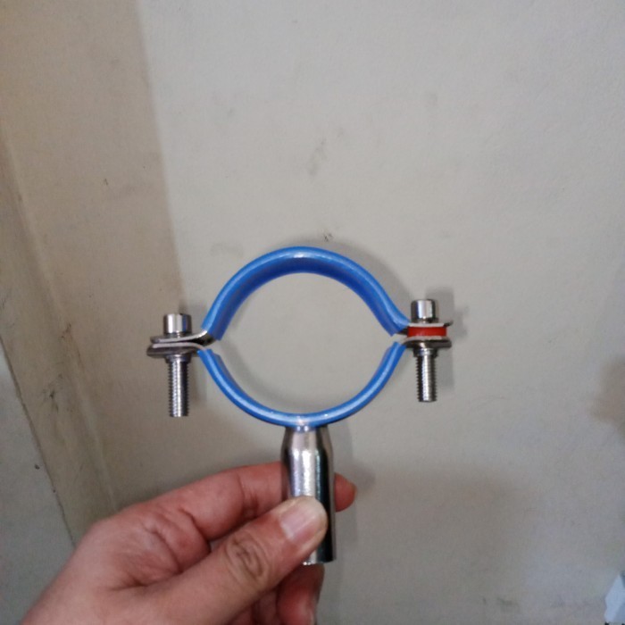Jual Diskon Clamp Pipa, Pipe Holder Sanitary 304 3" Inch, Pipe Hanger ...