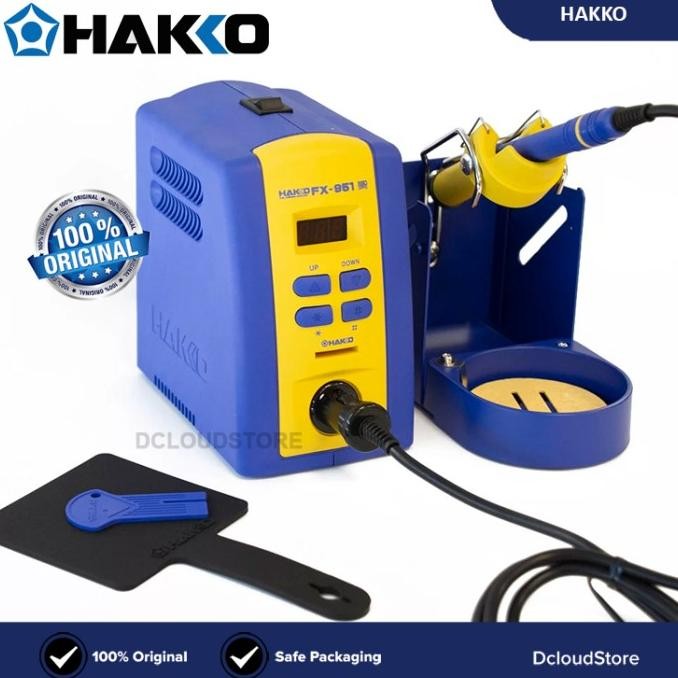 Jual Promo SOLDER STATION HAKKO FX 951 75W DIGITAL SOLDERING KIT ORIGINAL COD | Shopee Indonesia