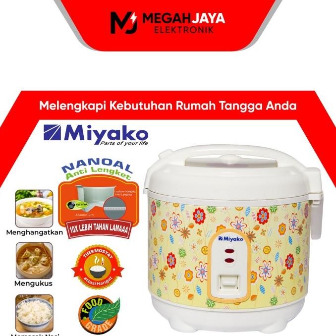 Jual Miyako Rice Cooker / Magic Com Mcm 609 / Mcm-609 (0,6 Liter ...
