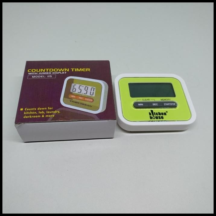 Jual KH JM0055 WARNA Timer Digital Countdown Timer / Alat Ukur Waktu ...