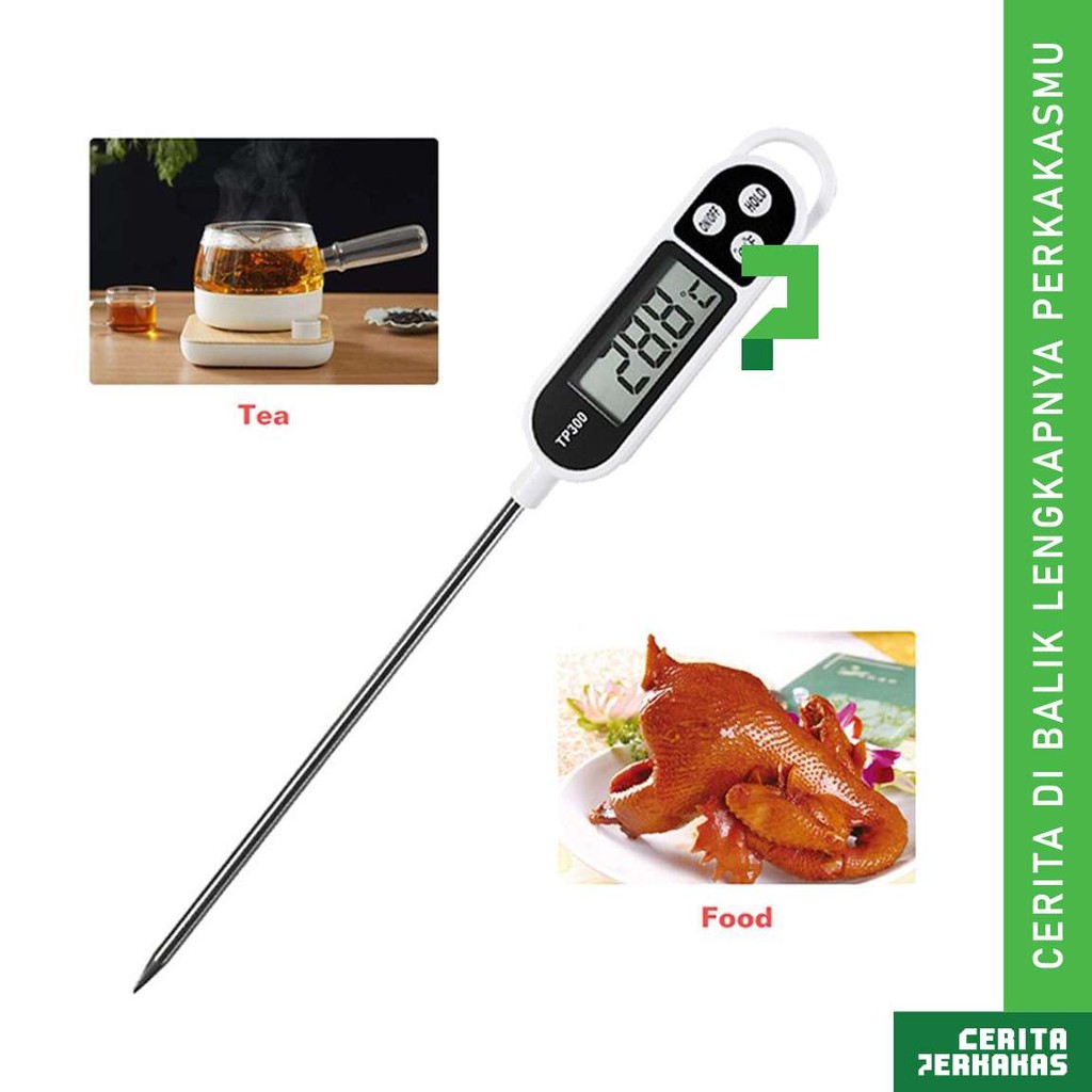 Jual Digital Termometer TP300 CP / Thermometer Makanan Kopi BBQ Minyak ...