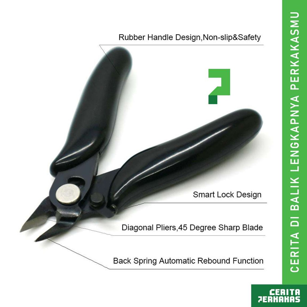 Jual Potong Tang Mini 3.5 Inch Lock CP / Kecil / Kawat | Shopee Indonesia