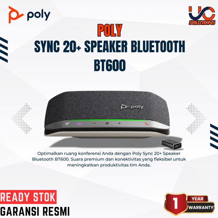 Jual Poly Sync 20+ Speaker Bluetooth + BT600 | Shopee Indonesia