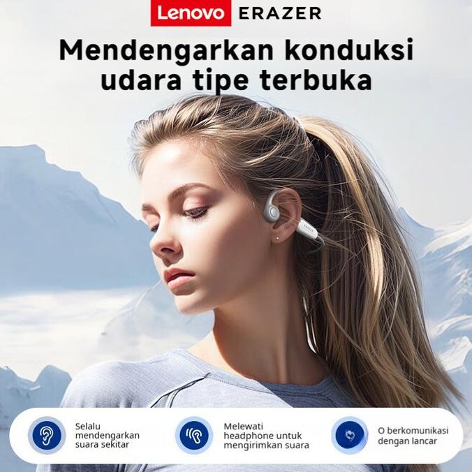 Jual Lenovo ERAZER XF22 Headset Bluetooth V5.4 TWS Sport Bone ...