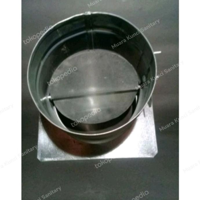 Jual spigot 8 in /spigot dumper 8". penutup flexible ducting 8 in ...