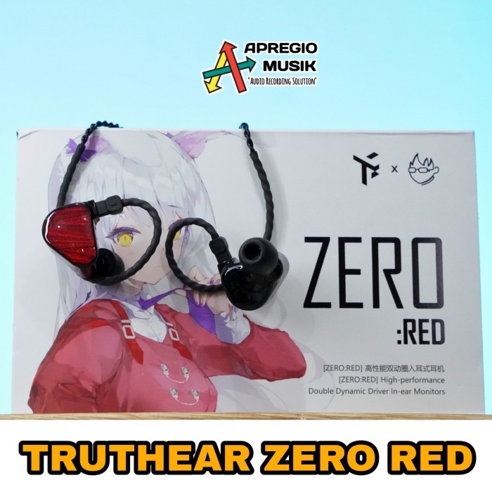 Jual Truthear Zero Red Edition x crinacle Dual Dynamic Driver earphone ...