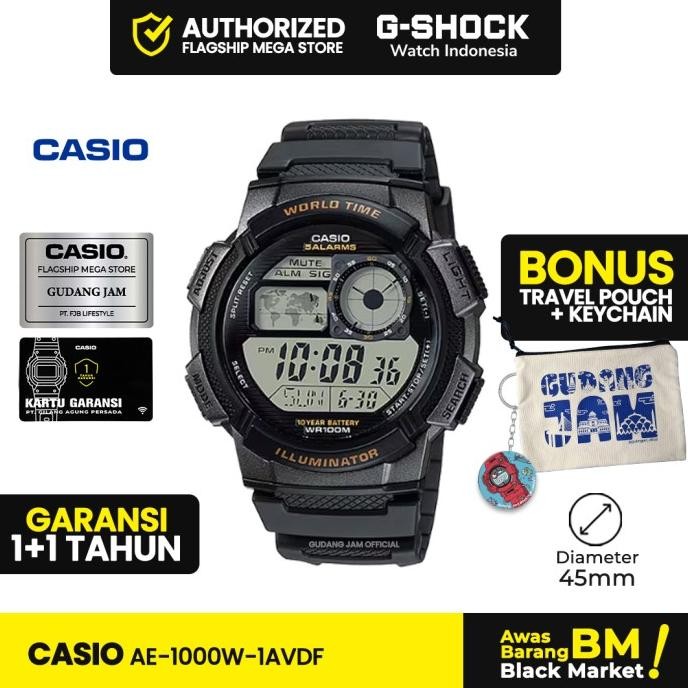 Jual Casio General Ae-1000W-1Avdf Ae-1000W Ae-1000 Ae1000W Ae 1000W | Shopee Indonesia