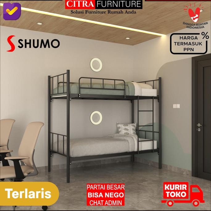 Jual Ranjang Tingkat Besi Ranjang Susun Minimalis Kasur Tingkat 90 90