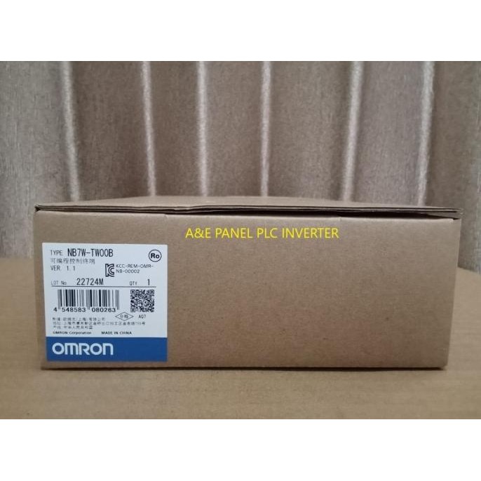 Jual Promo HMI Omron 7inch 7" NB7W-TW00B NB7W TW00B NB7W-TWOOB NB7W ...