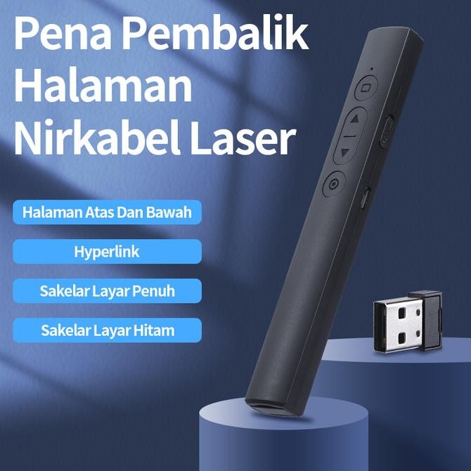 Jual Laser Pointer Pen Pointer Presentasi Wireless Presenter 50M ...