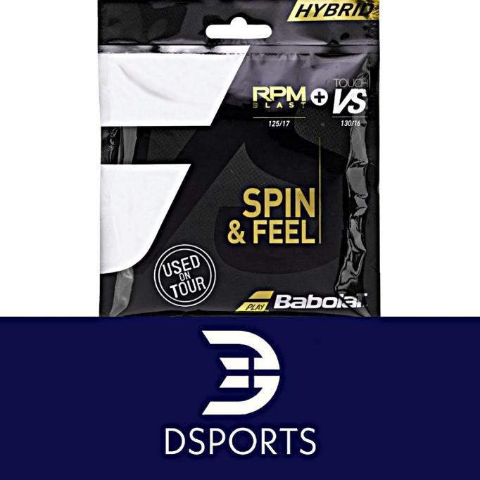Jual Babolat Touch VS 130 + Rpm Blast 125 Hybrid TennisString Senar Tenis | Shopee Indonesia