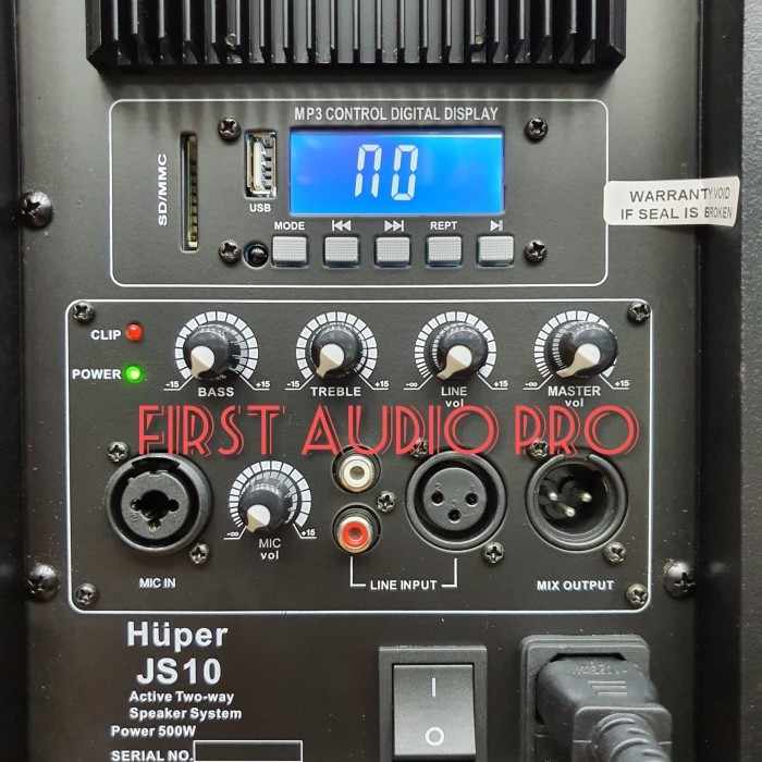 Jual Speaker Aktif HUPER JS10 / JS 10 15 INCH ORIGINAL 500 WATT USB ...