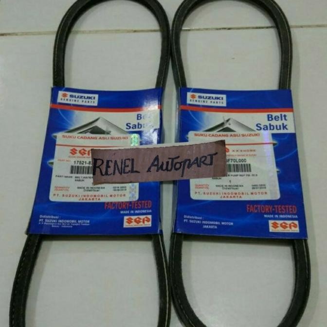 Jual Fanbelt tali kipas set Suzuki karimun kotak/old ORIGINAL SGP | Shopee Indonesia