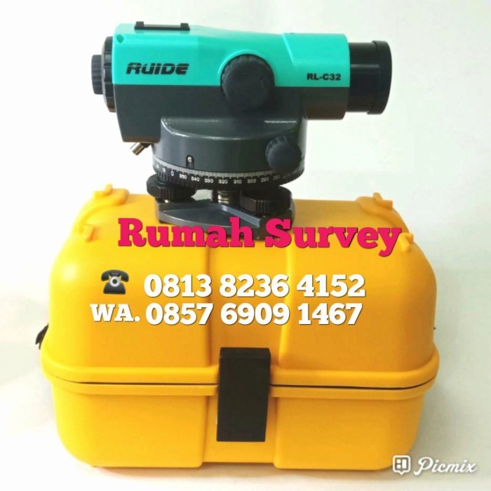 Jual PROMO! WATERPASS RUIDE RLC 32 AUTO LEVEL RUIDE RLC32 UNIT ONLY MURAH | Shopee Indonesia
