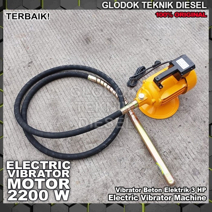 Jual Concrete Vibrator Electric 3 HP 3 Phase Mesin Vibrator Listrik Elektrik 3 HP 3 Phase Model ...