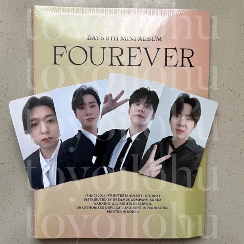 Jual READY Fullset & Album only - DAY6 FOUREVER 8th Mini Album + PC Video Call / Fansign ...