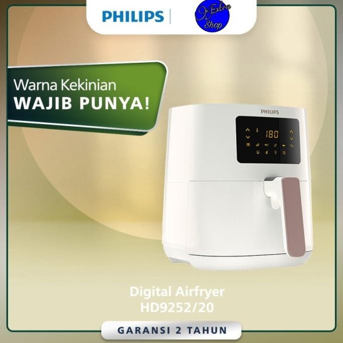 Jual Philips Air Fryer Spectre HD9252/20 HD9252 Digital Airfryer - Putih | Shopee Indonesia