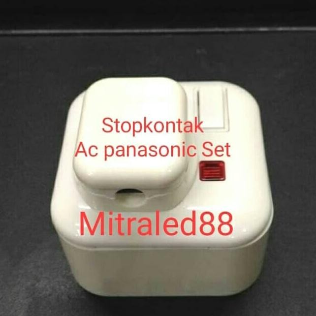 Jual Stopkontak AC Set Panasonic/Steker saklar Panasonic outbow OB ...