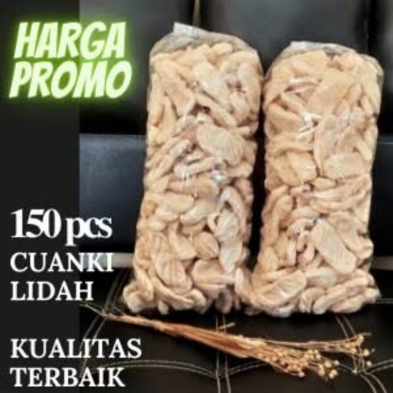 Jual CUANKI LIDAH ISI 150BIJI/BUNGKUS topping baso aci dan seblak ...