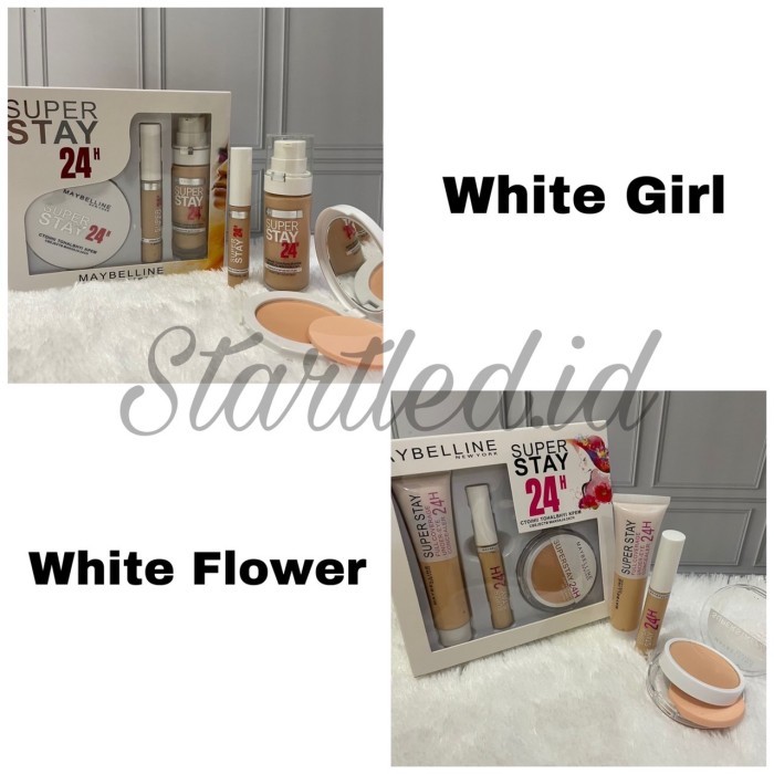 Jual NEW MAYBELLINE Super Stay MAKEUP SET (3in1 Liquid Makeup ...