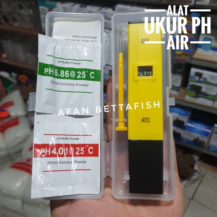 Jual FREE ONGKIR ALAT UKUR PH AIR DIGITAL AQUARIUM HIDROPONIK / PH METER ATC PH-009 BISA COD ...