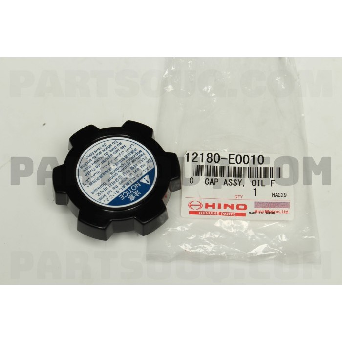 Jual Tutup Oli Mesin Cap Oli Dyna Hino Ps125 Ps110 Ps135 12180-E0010 | Shopee Indonesia