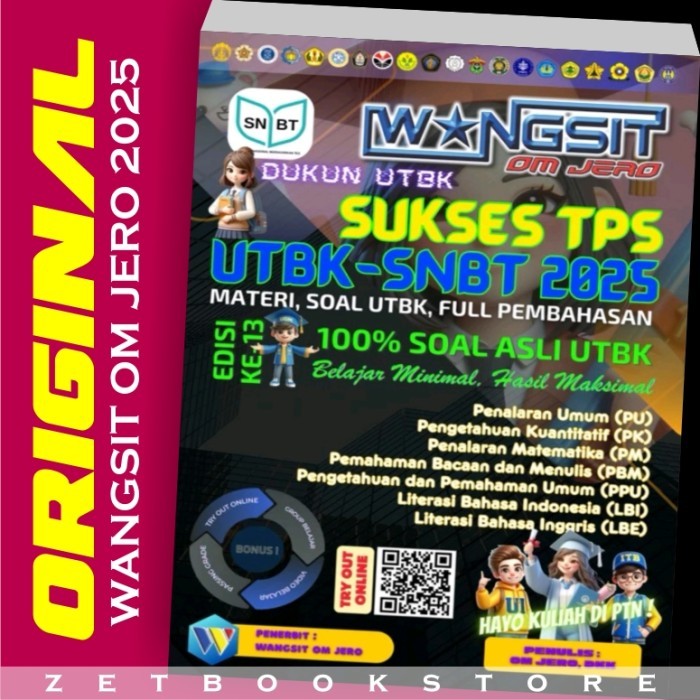 Jual Buku Wangsit TPS 2025 / Buku Wangsit Om Jero UTBK SNBT SUKSES TPS 2025 | Shopee Indonesia