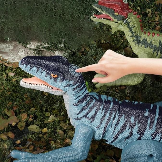 Jual Dinosaurus RC 2.4G Remote Control Raptor Dinosaurus Mainan ...