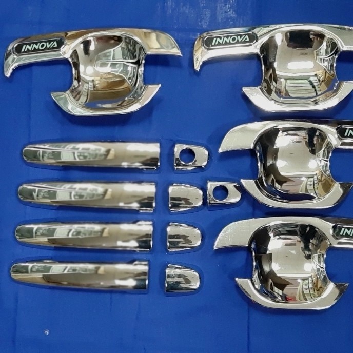 Jual Menarik Paket Outer Door Handle Cover Innova 2004-2015 Chrome Krom ...
