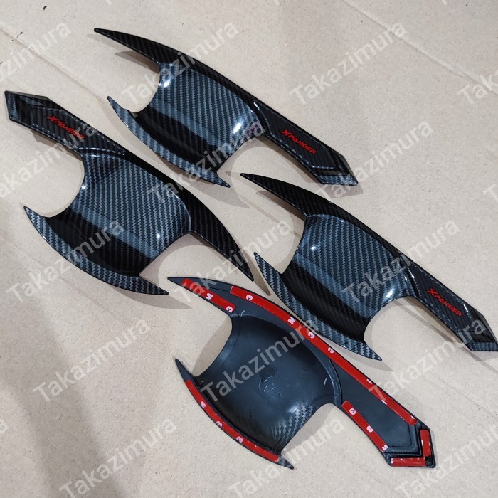 Jual Limited Paket Tank Cover Handle Outer Carbon Mobil Xpander 2016 2017 2018 2019 2020 2021 ...