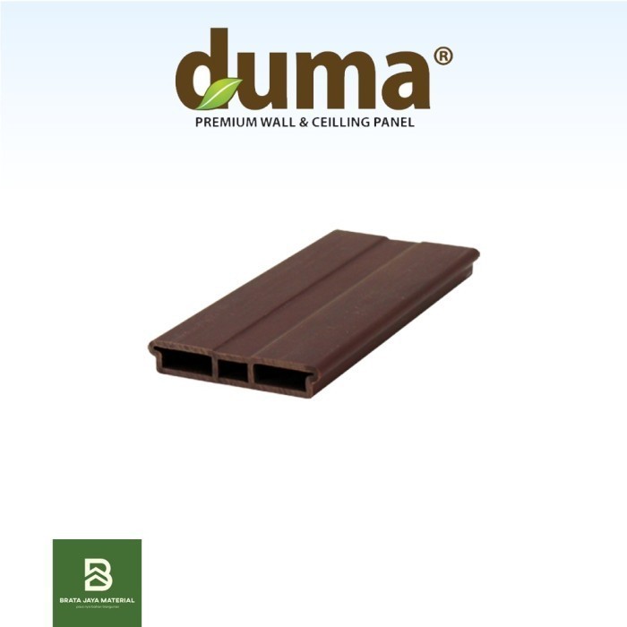 Jual WPC Duma Panel Tipe Click PVC CPVC 40mm Coklat Cokelat Dinding ...