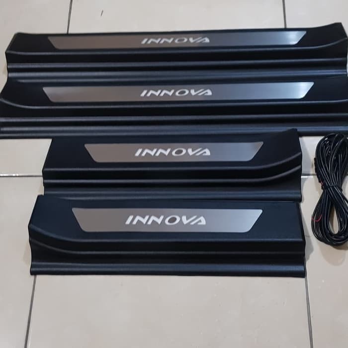 Jual Promo Sillplate Sil Plate Sill Plate Samping Toyota Innova Reborn Non Led | Shopee Indonesia