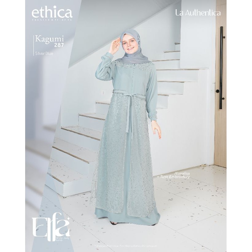 Jual Gamis Ethica KAGUMI 287 | Model Baju Gamis Terbaru Lebaran 2025 ...