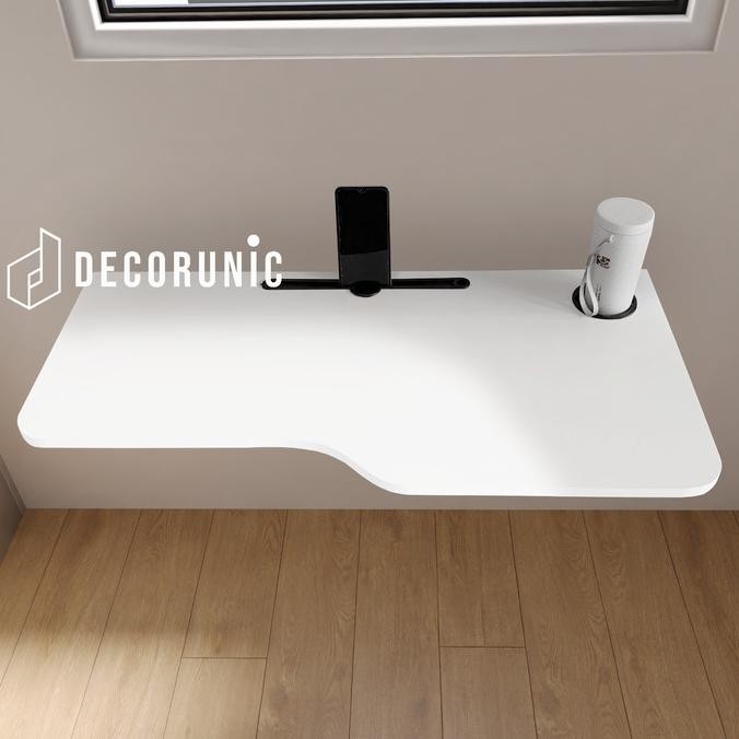 Jual Decorunic Floating Desk Meja Lipat Dinding dengan Holder Tablet ...