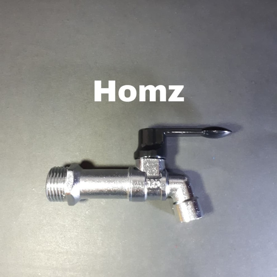 Jual KRANZ Keran BL 1/2" in inch Tembok /Kran Air/Besi/Taman/Wc/Tap/Engkol | Shopee Indonesia