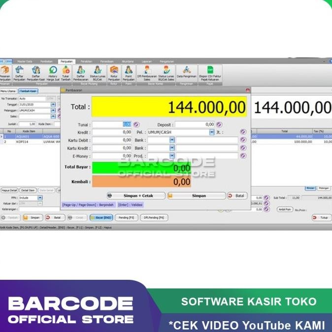 Jual Paket Komputer Mesin Printer Aplikasi Kasir Scanner Barcode Custom ...