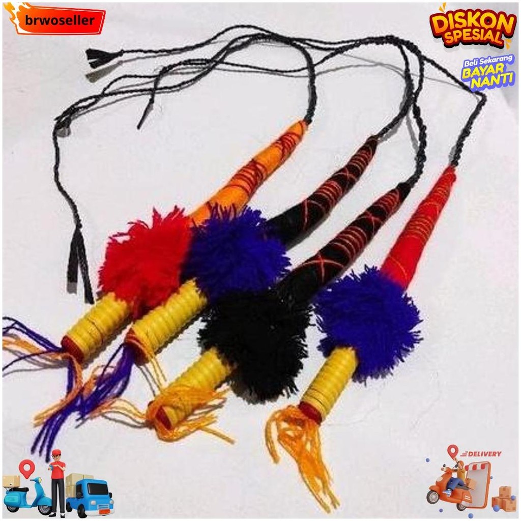 Jual Pecutan Pecut Cambuk Cameti Pecutan Jaranan Kuda Lumping Bd Cod ...