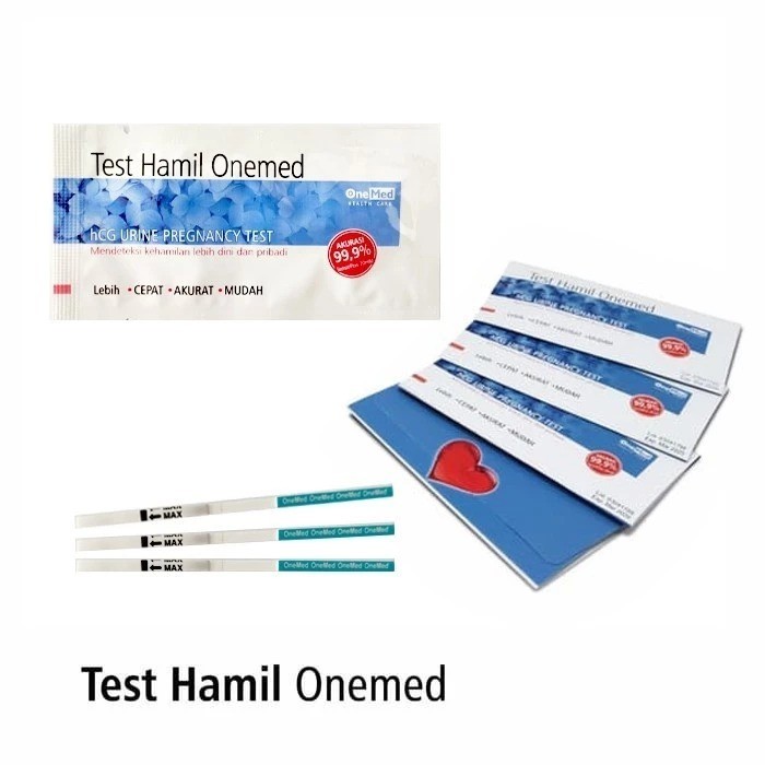 Jual SOLUSI SEHAT, HARGA HEMAT! TES HAMIL ONE MED TEST PACK ONEMED ...