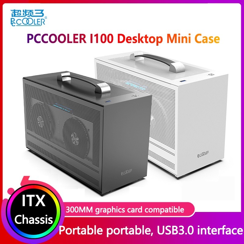 Jual Pccooler I100 ITX MINI Casing Kecil Semua Koper Baja Portabel HTPC ...