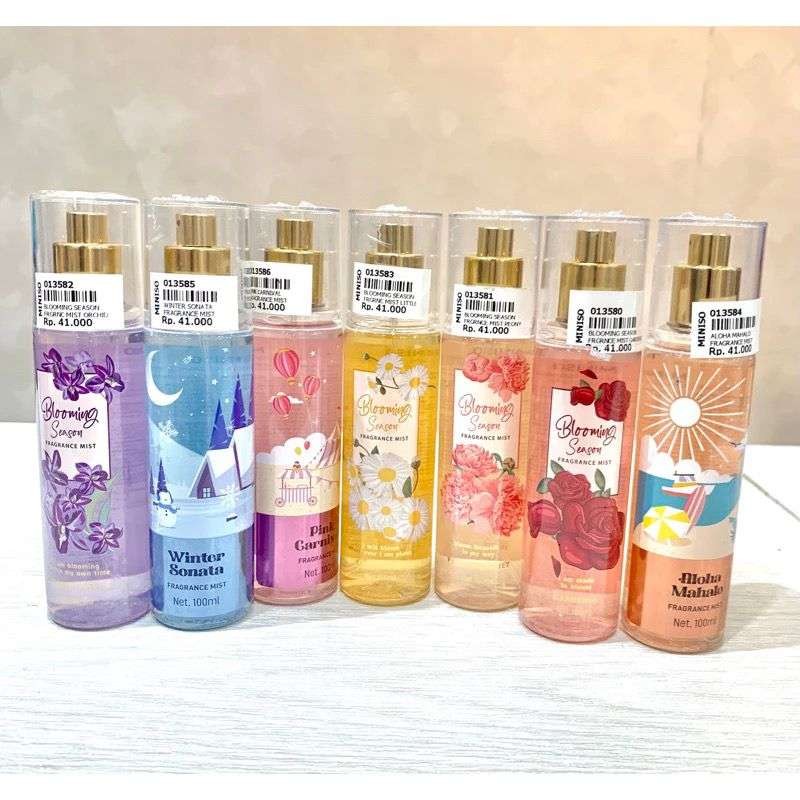 Jual COD BALI Body Mist Miniso Aloha Mahalo Fragrance Mist Miniso ...