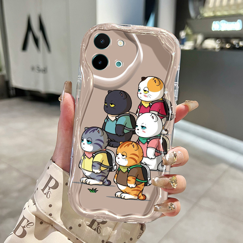 Jual Casing Hp Untuk VIVO Y28 4G Case Casing pola kucing gemuk Cesing ...