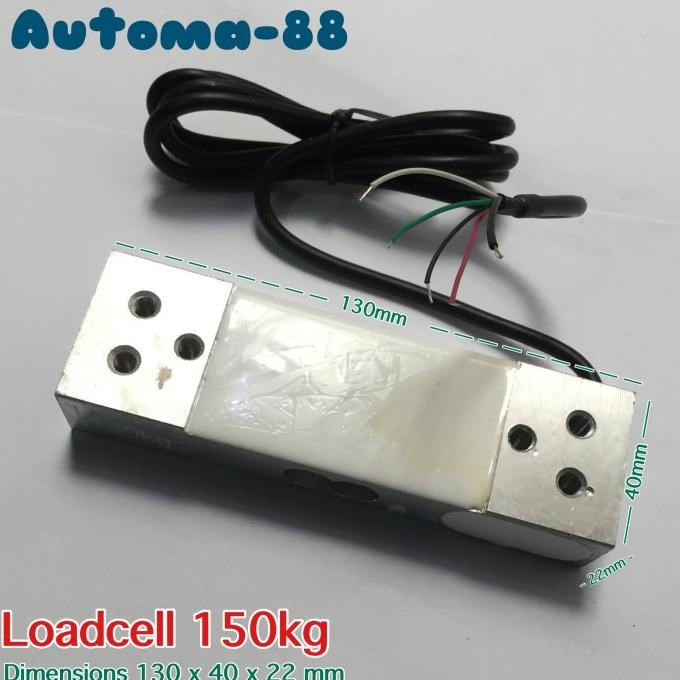 Jual LOADCELL 150 KG LOAD CELL 150KG SENSOR TIMBANGAN DIGITAL 3 LUBANG ...