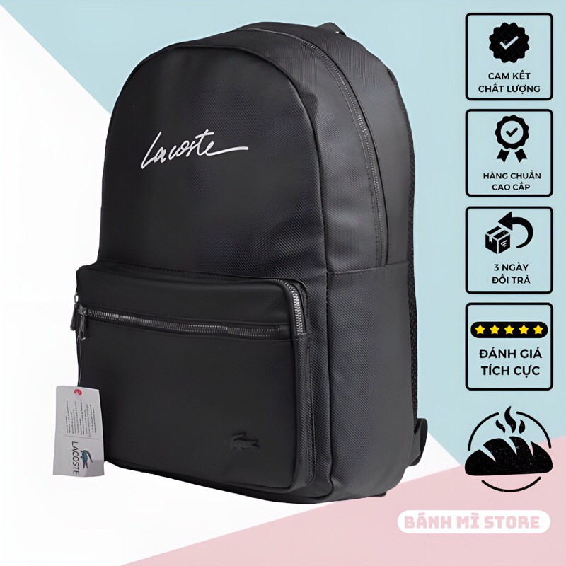 Jual LC Backpack Fashion Backpack Logo Hitam Penuh Tanda Tangan ...