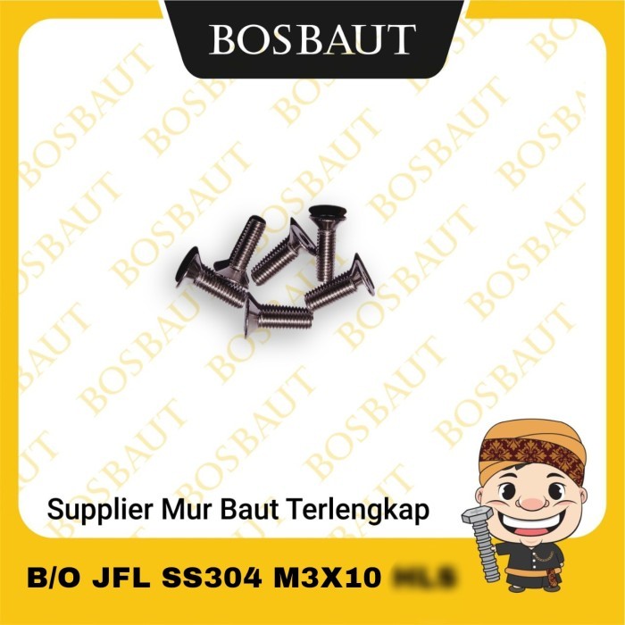 Jual BAUT VERSENG KUNCI L STAINLESS STEEL - BAUT JFL SS304 - HEX SOCKET ...